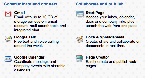 Google Apps Premier Edition - Bitslab